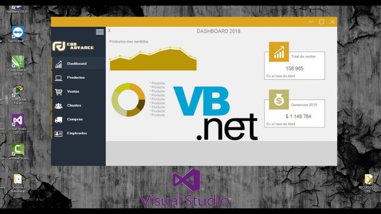 Formulario Modernista + Sliding Menú con VB.Net y Windows Form – Versión Base (Beta) – RJ Code ...
