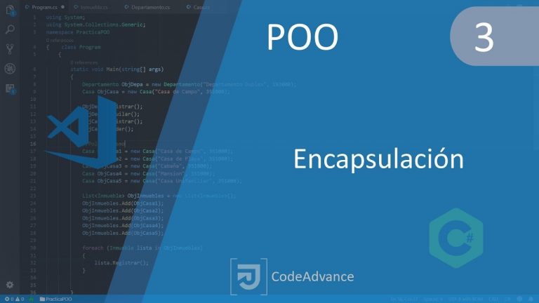 Programación Orientada A Objetos Encapsulación Poo Parte 3 Rj Code Advance