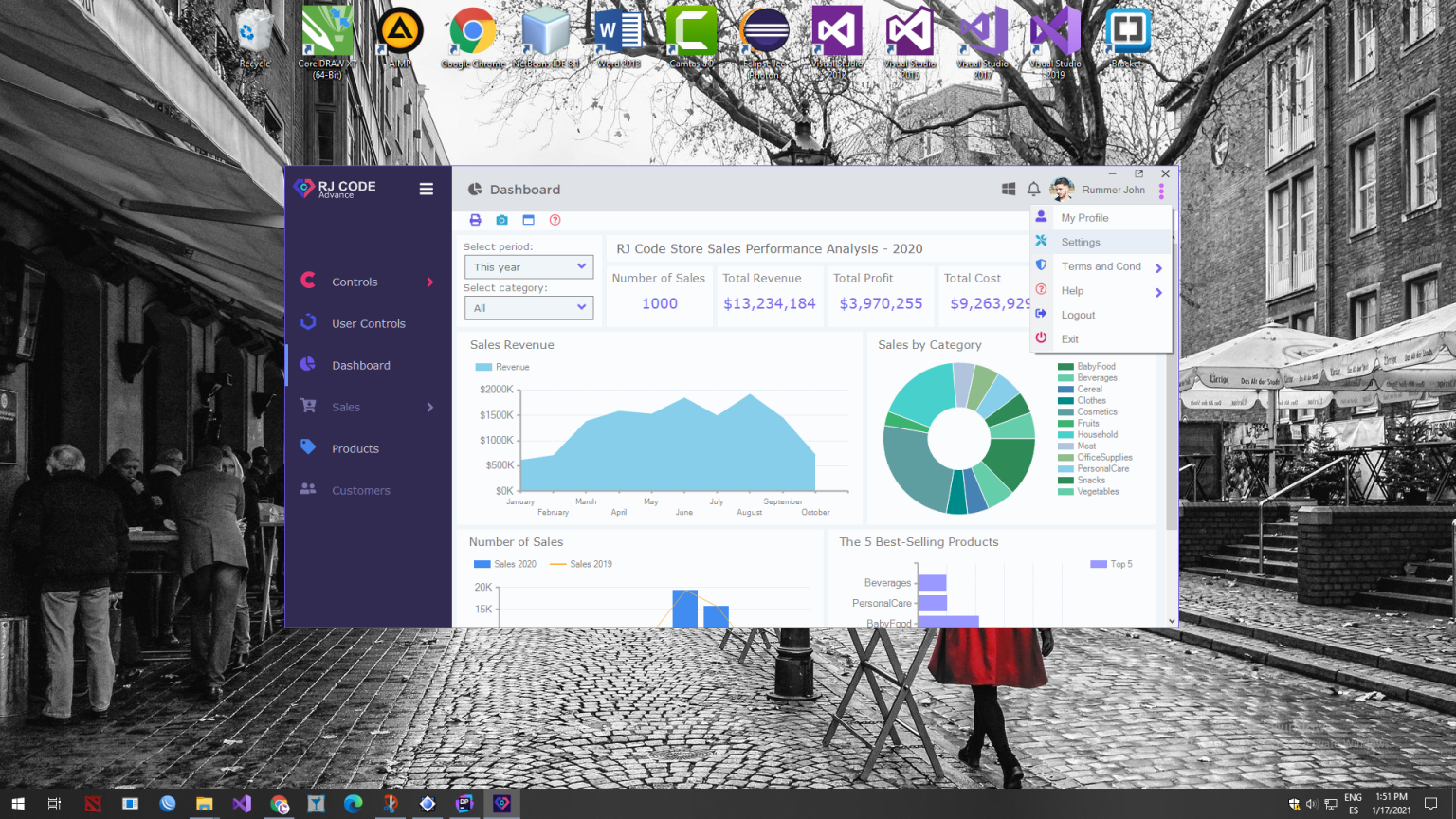 C#- RJ Code Modern UI-M1 – RJ Code Advance