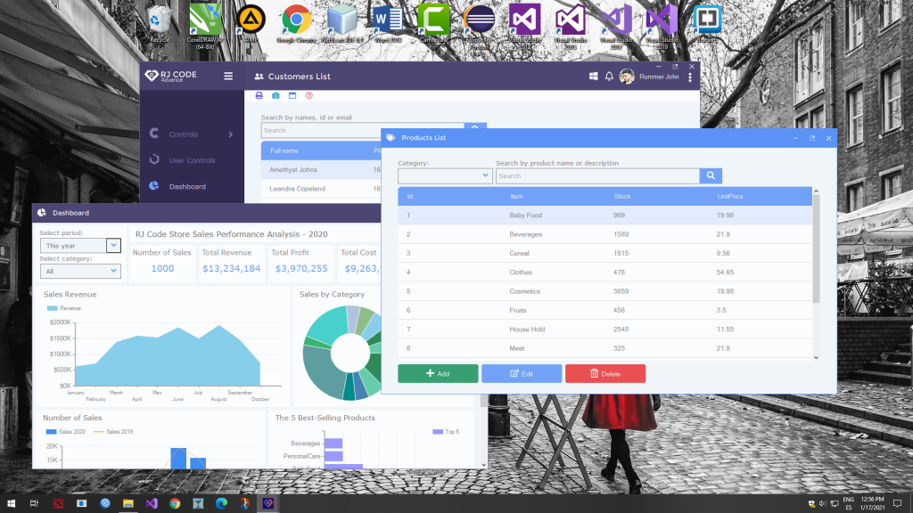 VB.NET- RJ Code Modern UI-M1 – RJ Code Advance