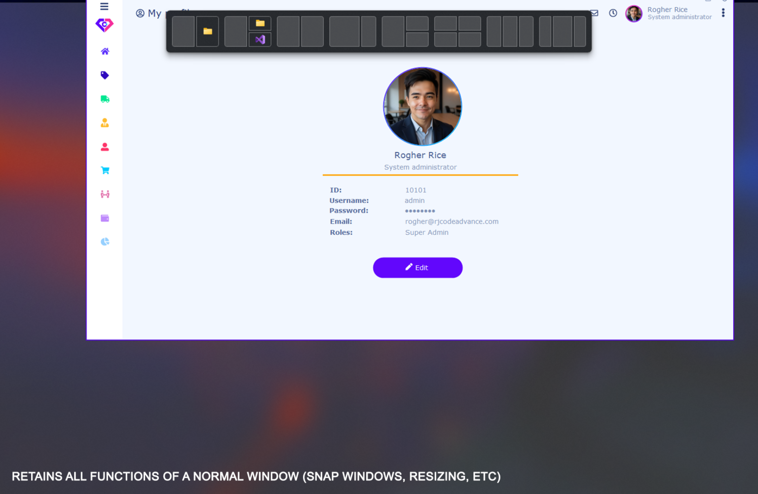 C#- Layered MVP Project- DDD Based, Modern UI – RJ Code Advance